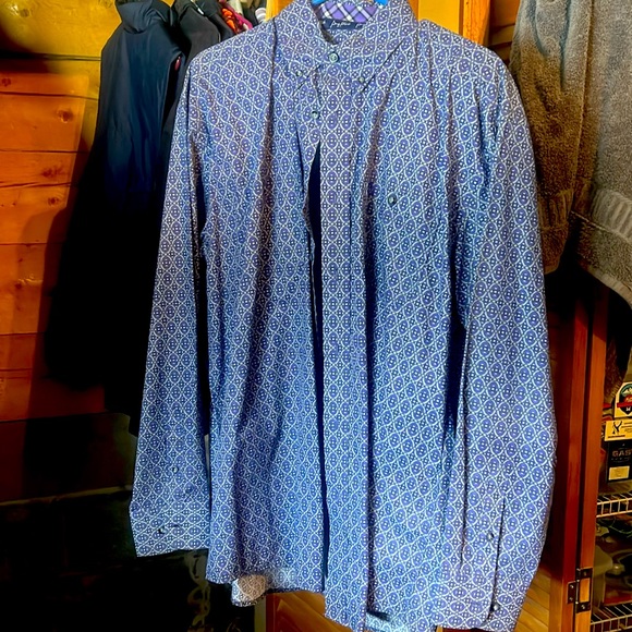 Wrangler | Shirts | Wrangler George Strait Collection Large Button Down ...